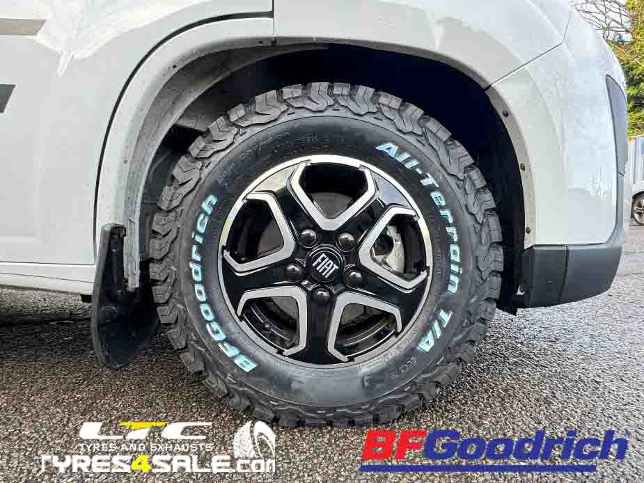 Fiat Adria Motorhome Tyres BF Goodrich AT TA KO2 All Terrain Tyres ...