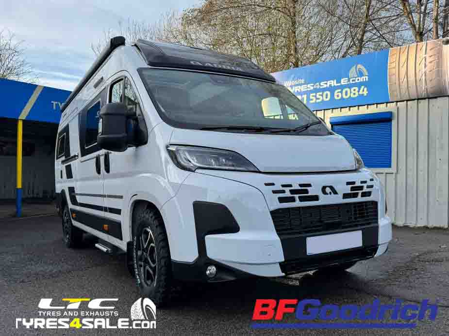 Fiat Adria Motorhome Tyres BF Goodrich AT TA KO2 All Terrain Tyres ...