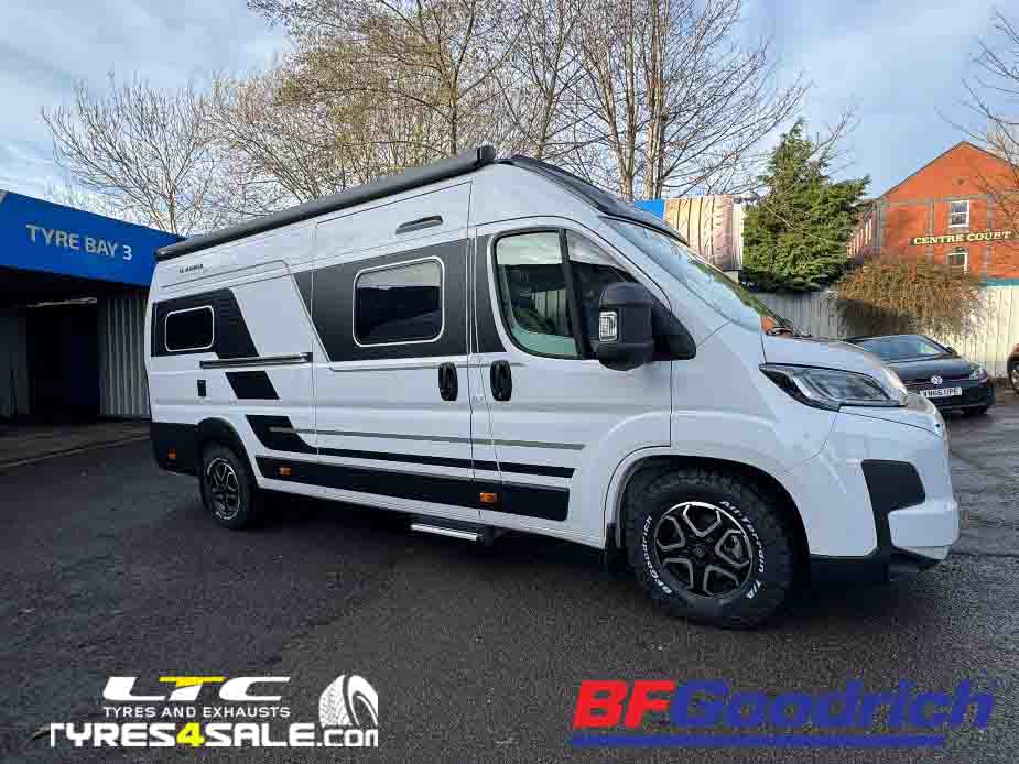 Fiat Adria Motorhome Tyres BF Goodrich AT TA KO2 All Terrain Tyres ...